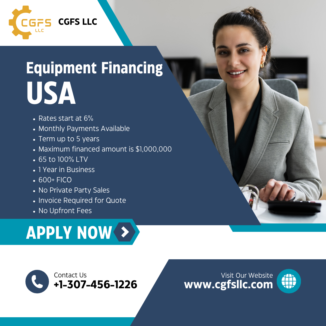 Equipment Finance USA – CGFS, LLC